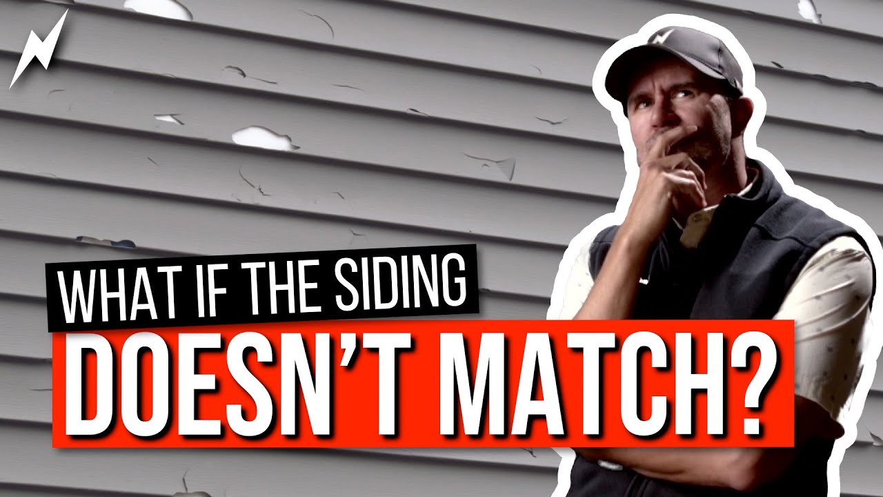 What if the siding DOESN'T MATCH? | How ITEL pricing for siding and ...