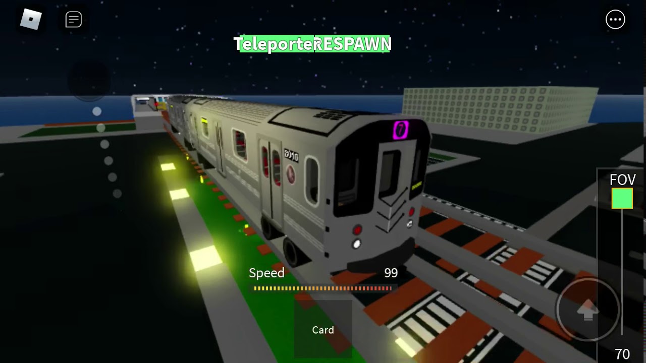 Driving R110A (7) train - YouTube