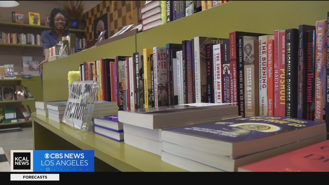 'Reparations Club' bookstore highlights Black and LGTBQ+ stories - YouTube