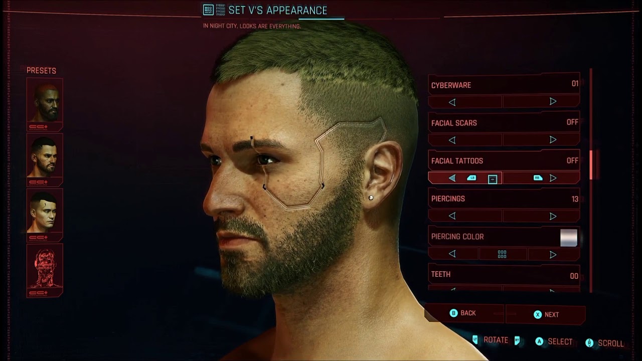 Cyberpunk 2077 - How To Remake Original Male V In The Character ...