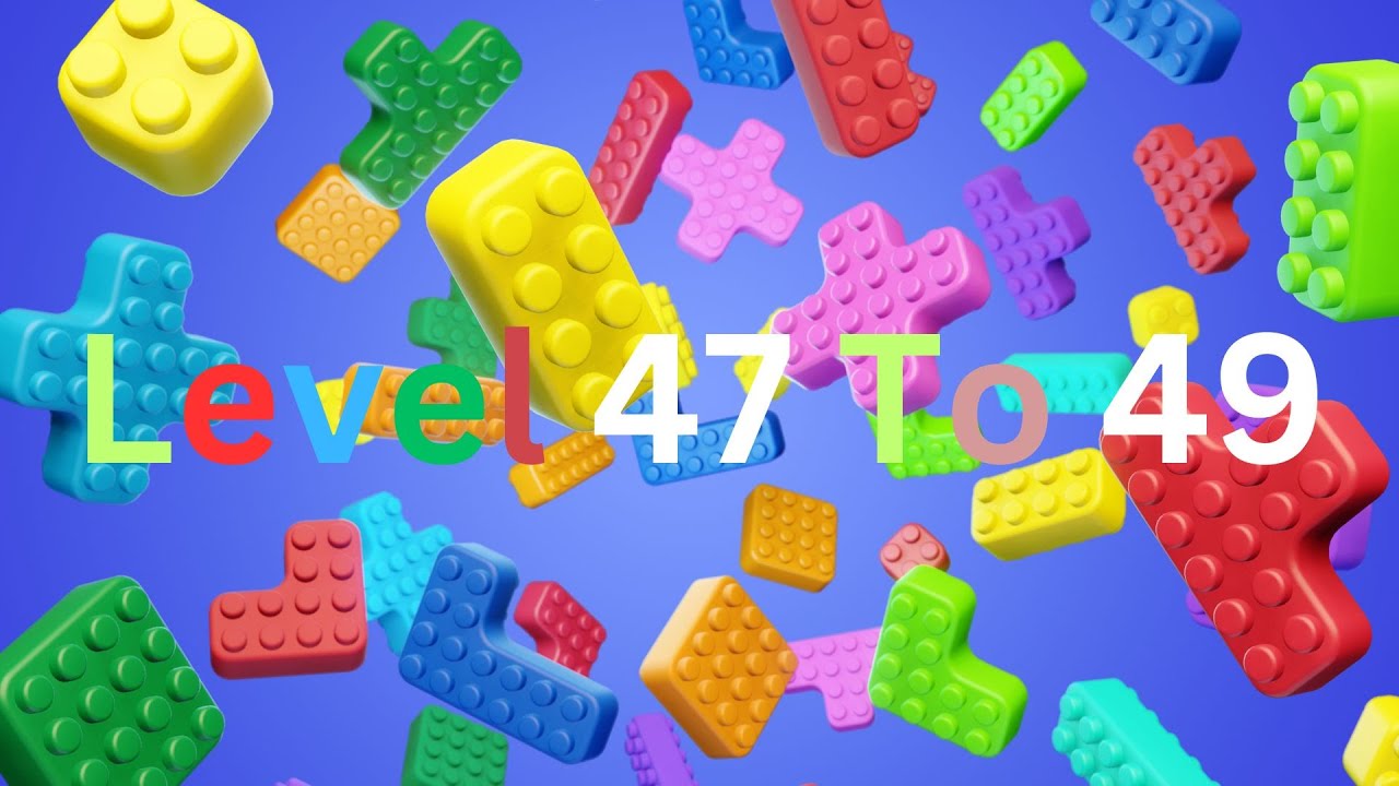 Color Block Jam Level 47, Level 48 and Level 49. - YouTube