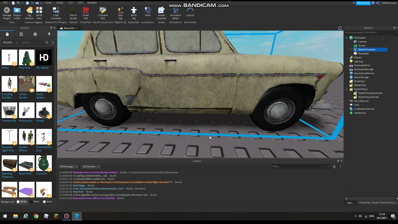 How To Make A Car In Roblox Studio | No Scripting! - YouTube