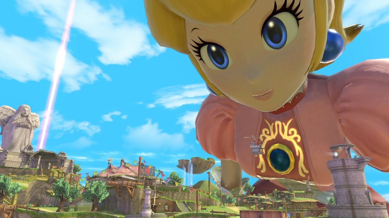 💘Super Smash Bros Ultimate Giantess Princess Peach💘 - YouTube