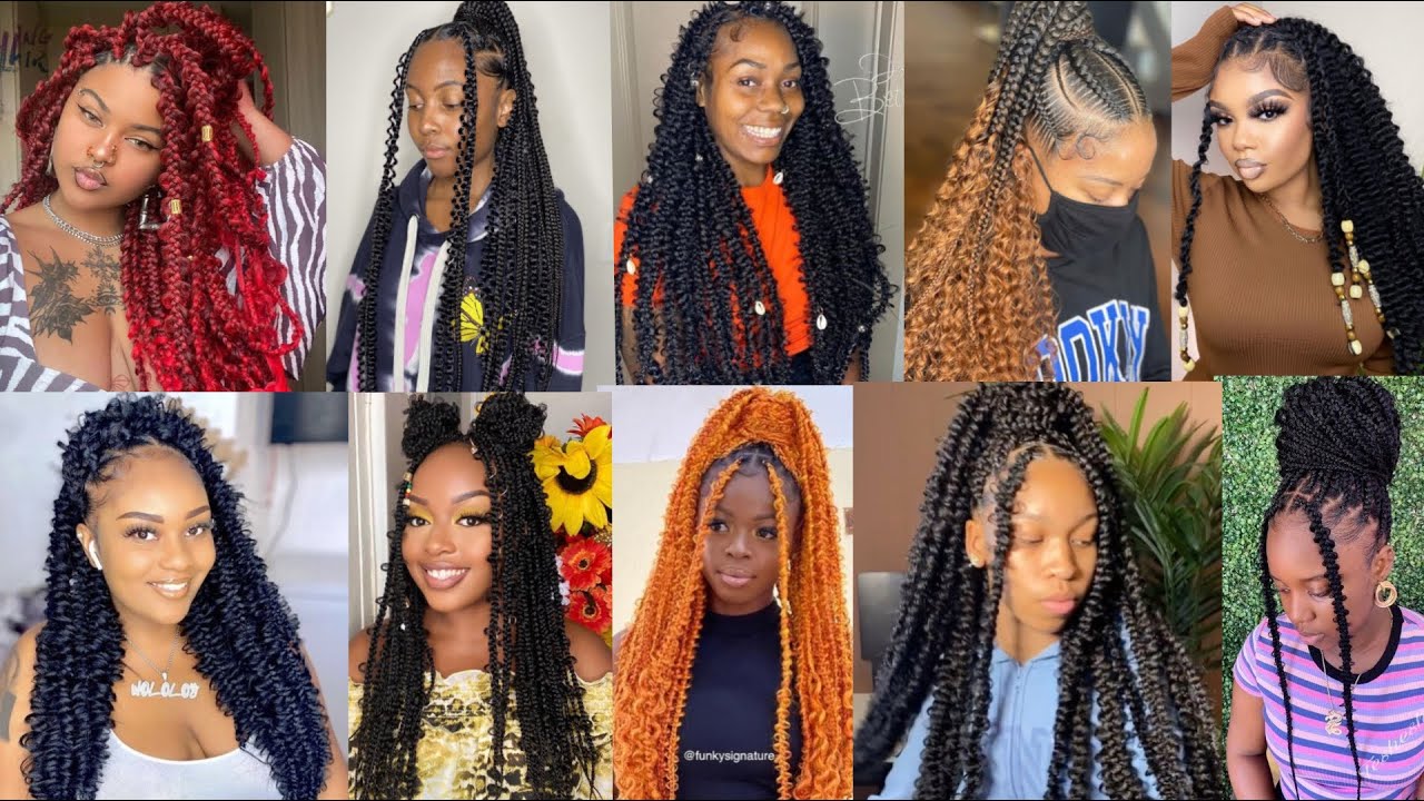 Stylish Duchess Butterfly Braids Hairstyles for Black Women | Unique ...