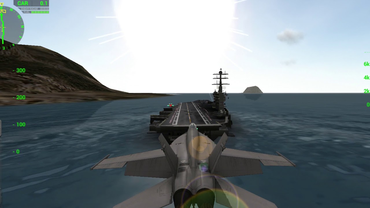 Smooth Landing On Aircraft Carrier (Carrier Landings Android Game Play ...