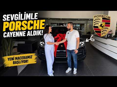 SEVGİLİMLE PORSCHE CAYENNE ALDIK! İLK VLOGUMUZ! 😍