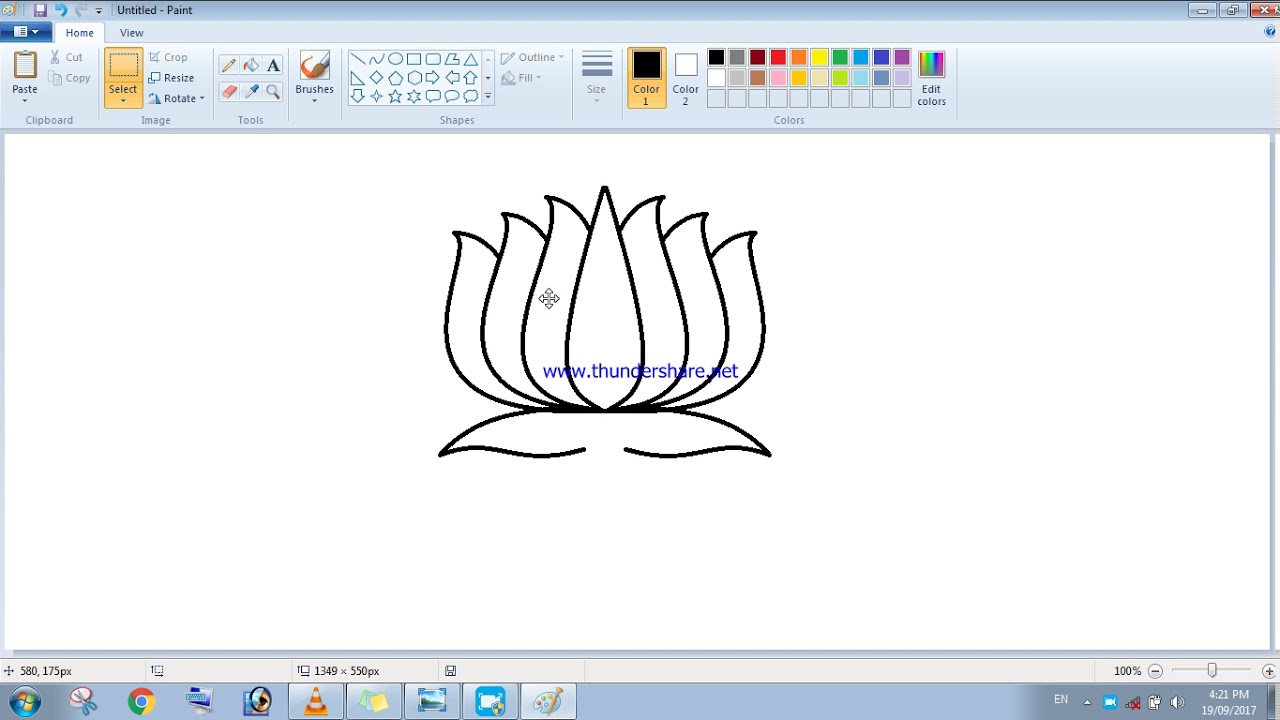 How To Make Lotus Flower In MS Paint YouTube how-to-make-lotus-flower-in-ms-paint-youtube