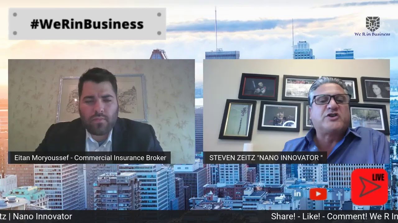 We R In Business - Episode 7 - Steven Zeitz | Nano Innovator - YouTube