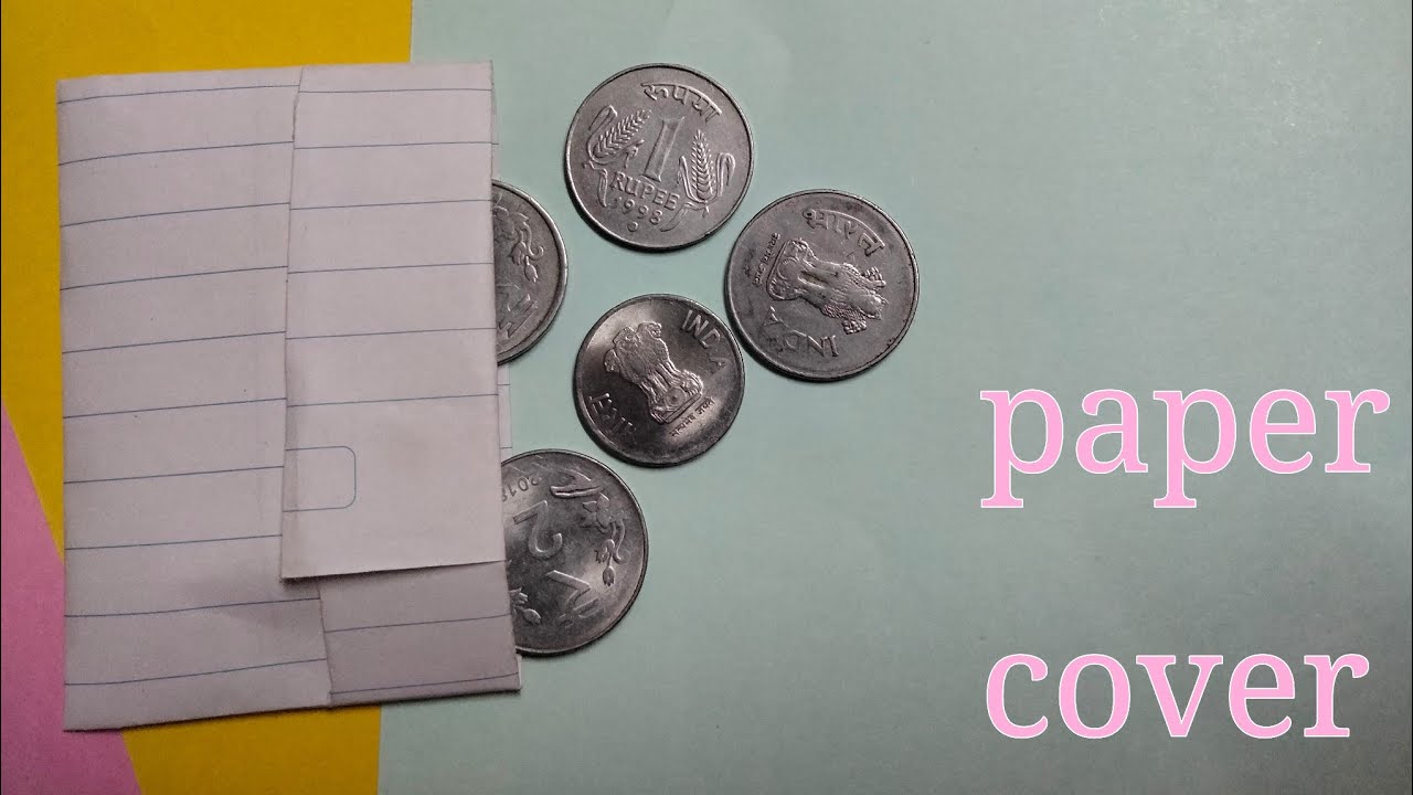 homemade paper cover DIY - YouTube