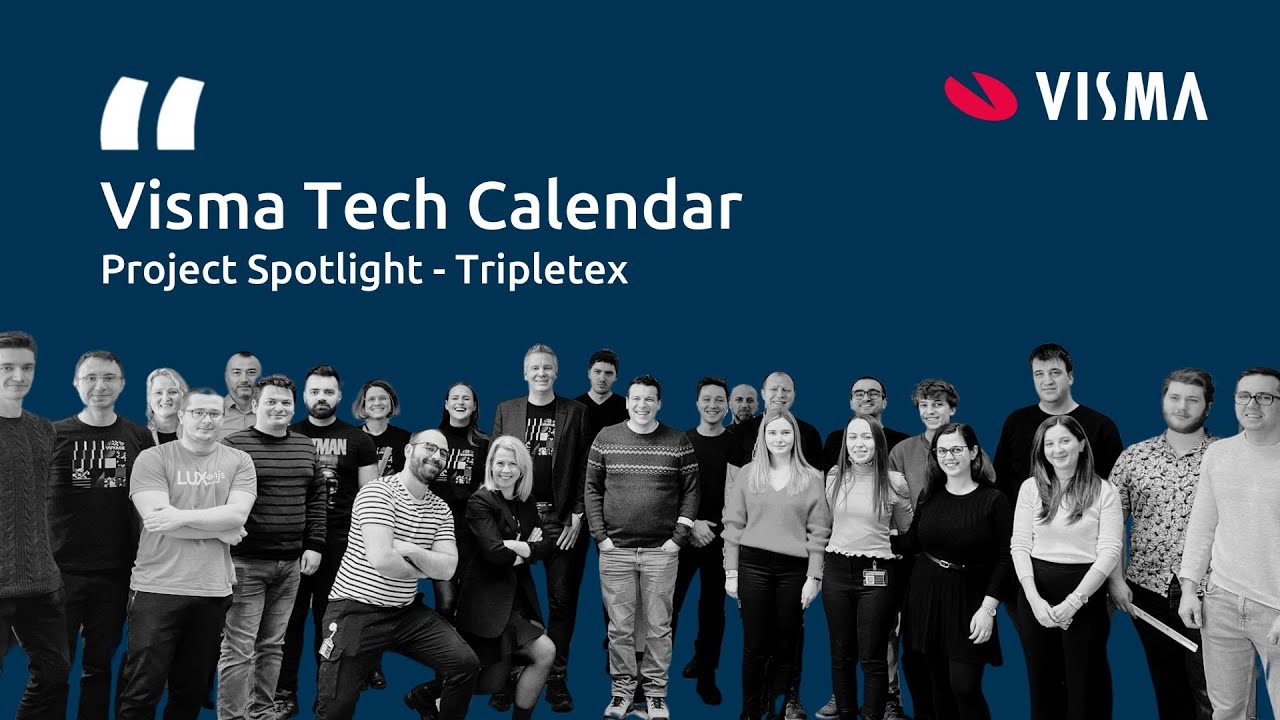 Visma Tech Calendar - Project Spotlight: Tripletex - YouTube