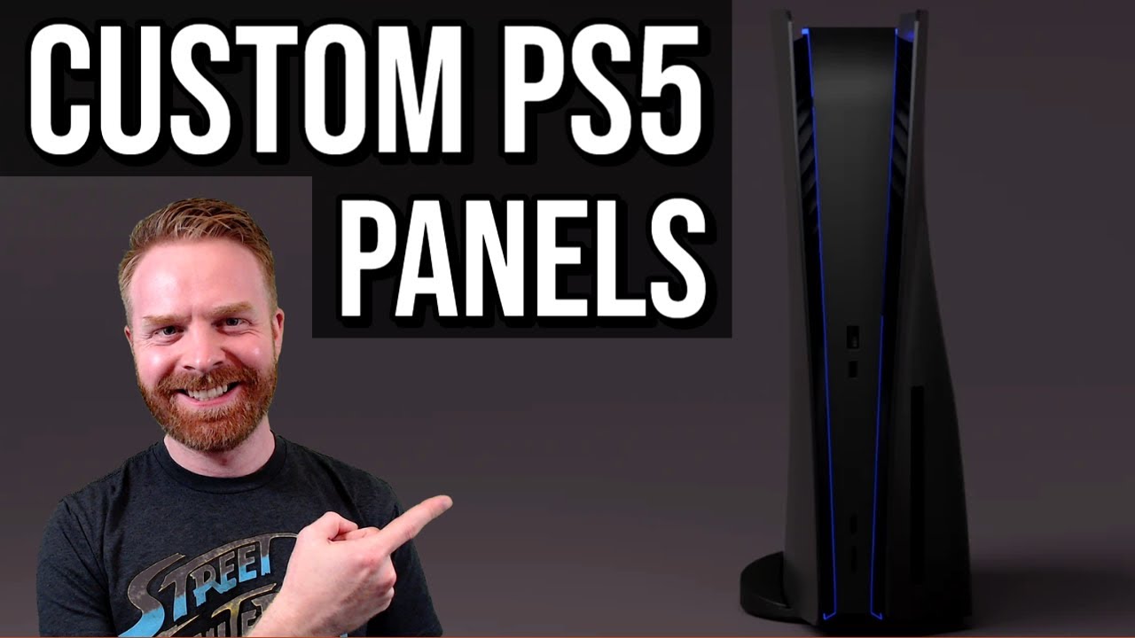 Custom PS5 Shells / Faceplates / Panels - YouTube