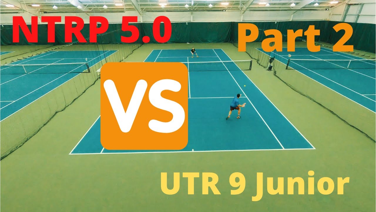 NTRP 5.0 (UTR 9) vs HS Freshman (UTR 9) Part 2 - YouTube