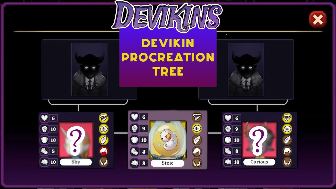 DEVIKINS CBT - DEVIKIN PROCREATION TREE with English Subs - YouTube