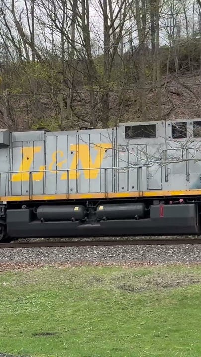 CSX L&N (Louisville & Nashville) heritage unit in NY State! #railway #railfan #railroad #csx # ...