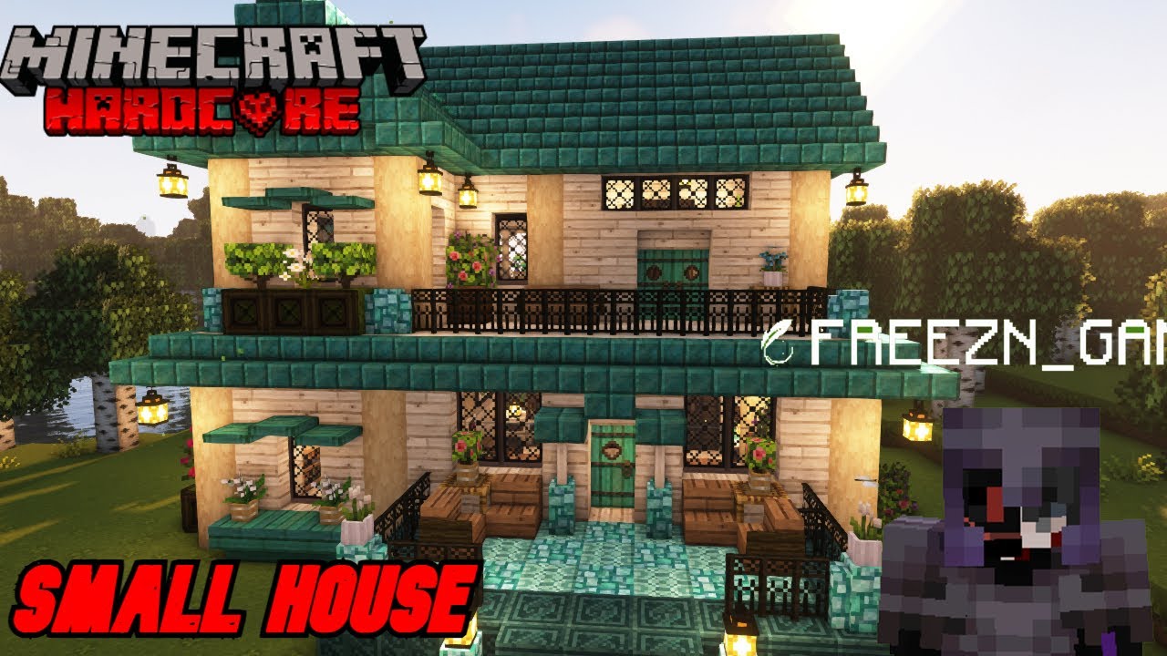 Minecraft: How to Build a Small Birch Wood House Tutorial || Minecraft ...