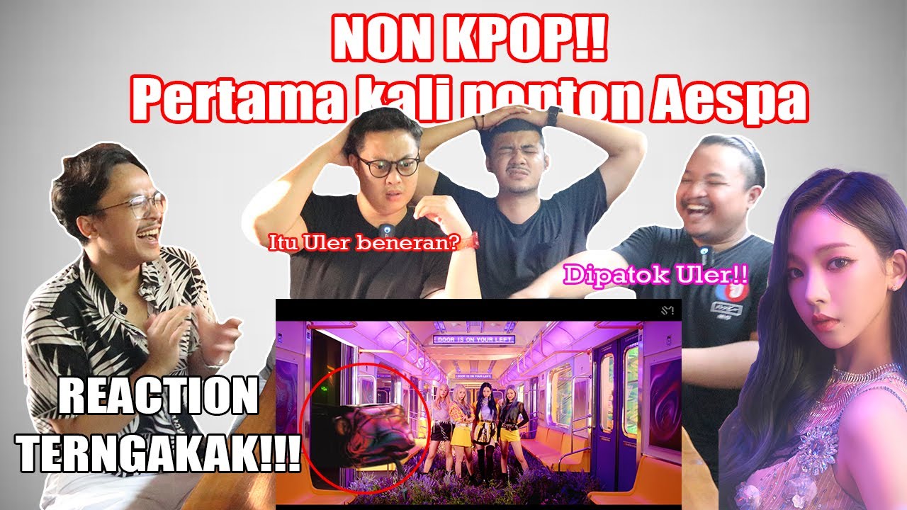 NON KPOP REACT TO Aespa - 'Black Mamba' ( PADA KAGET ADA ULER!! ) - YouTube