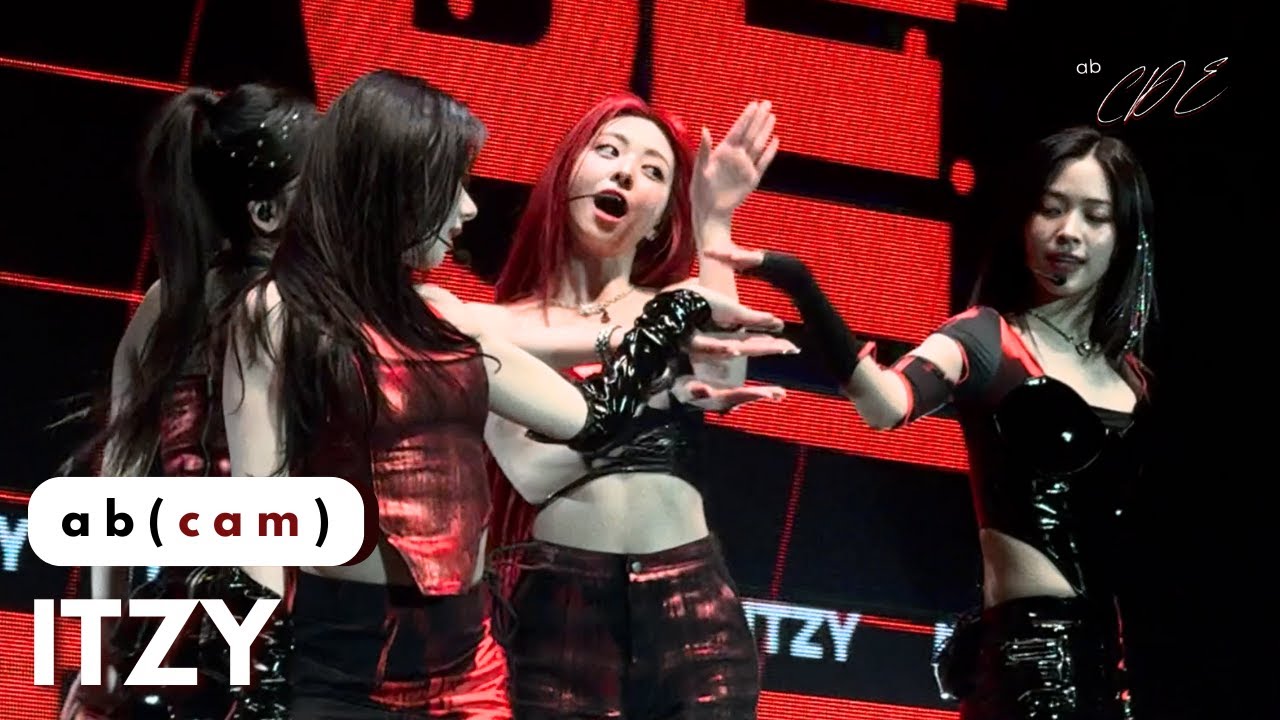 [ab(Cam)] 240611 ITZY 있지 - Swipe (Born to Be Tour) in LA - YouTube