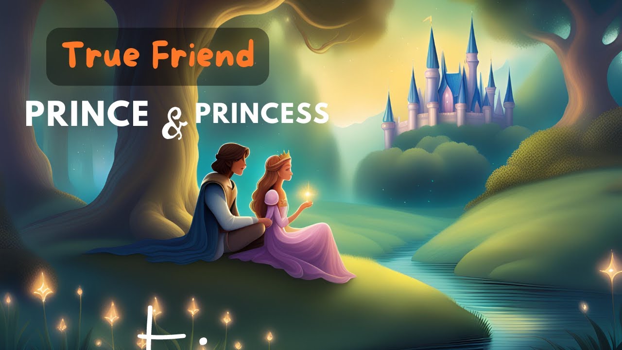 The Prince and Princess | Moral story in English | True Friend story ...