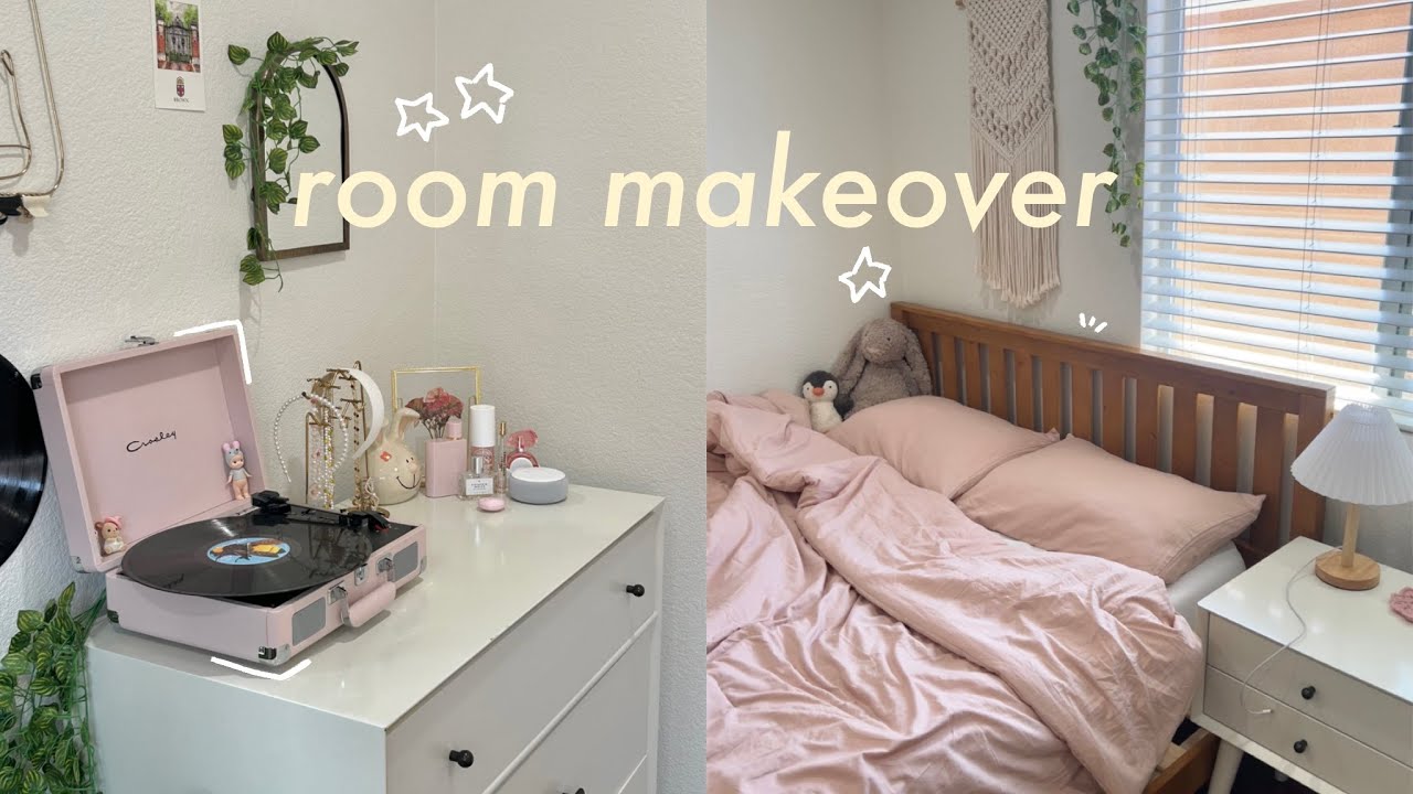 room makeover ⭐️ | pinterest, aesthetic, cozy, clean - YouTube