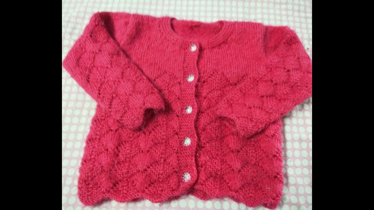 Easy sweater design for all age groups - YouTube