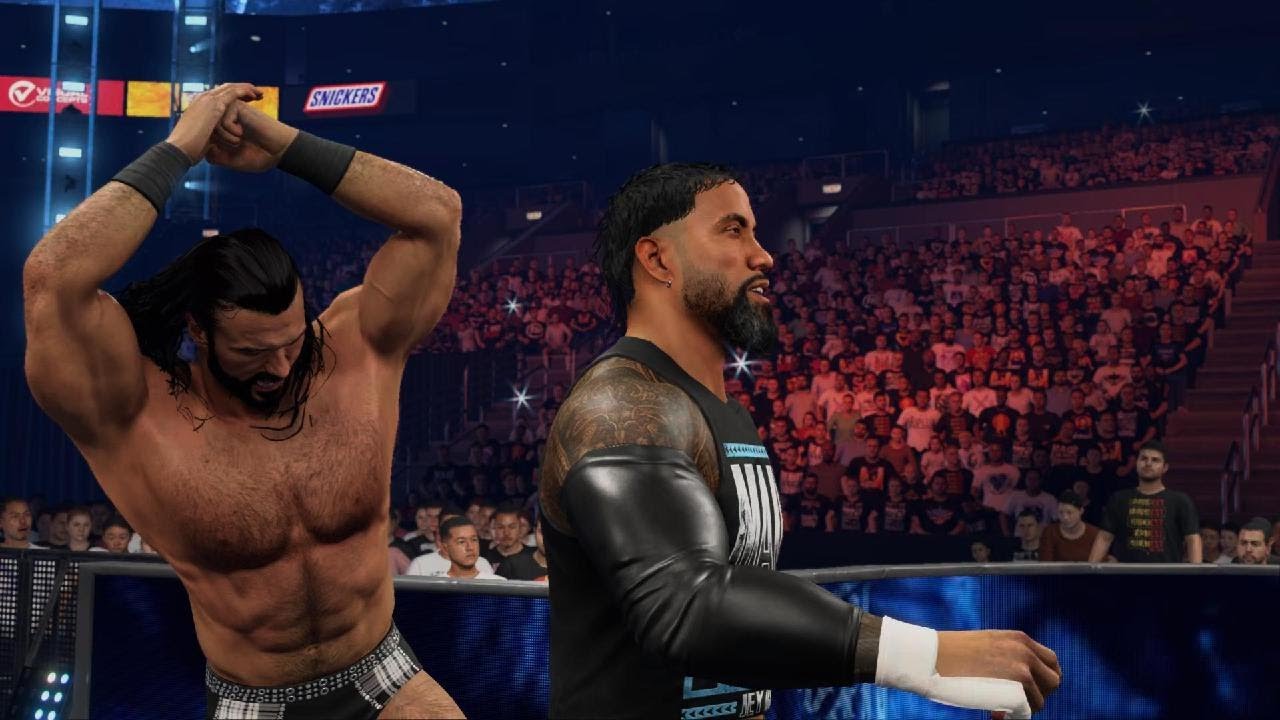 WWE 2K24 Universe - RAW, Drew attacks - YouTube