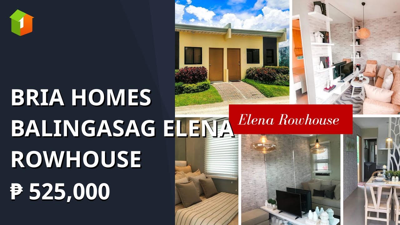 BRIA HOMES BALINGASAG ELENA ROWHOUSE - YouTube