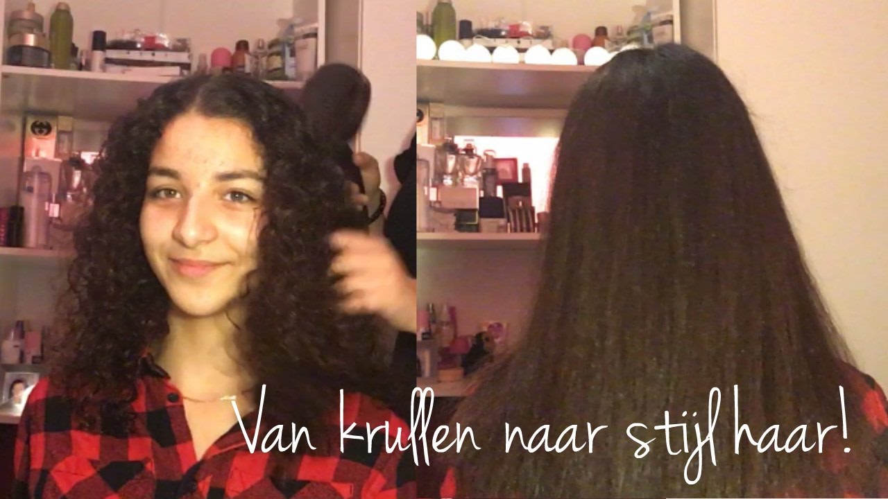 Van krullen naar stijl haar! // Hair tutorial ♡ - YouTube