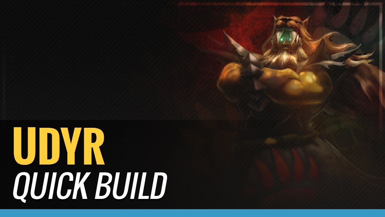 Udyr - S4 Quick Build - League of Legends - YouTube
