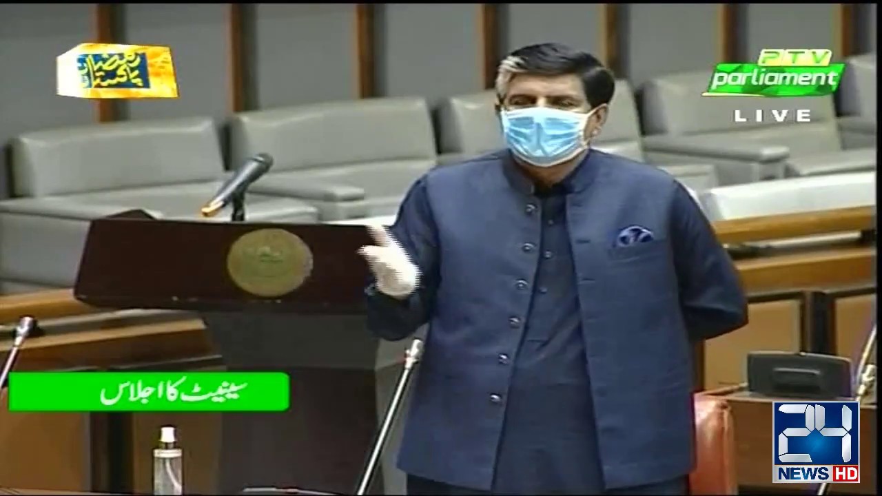 Muhammad Javed Abbasi Speech On Coronavirus In Senate | 12 May 2020 ...