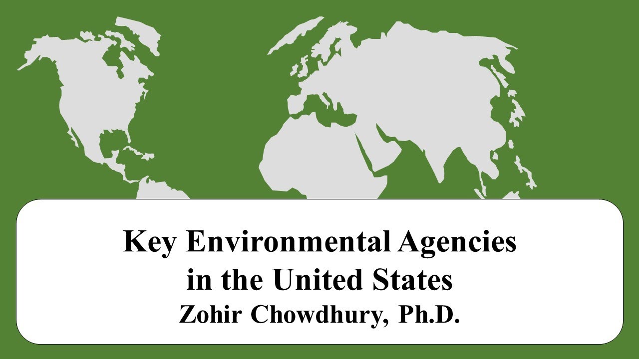 Key Environmental Agencies in the United States - YouTube