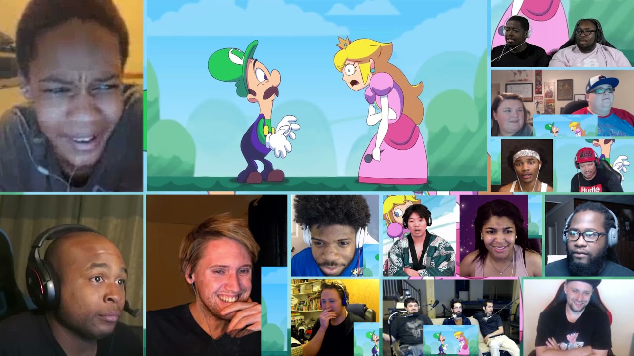 Luigi's Ballad ANIMATED MUSIC VIDEO - Starbomb [REACTION MASH-UP]#1357 ...