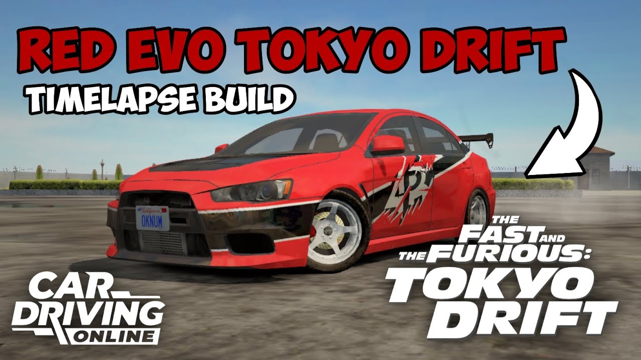 Tutorial build APR Red EVO Tokyo Drift - Car Driving Online Indonesia ...