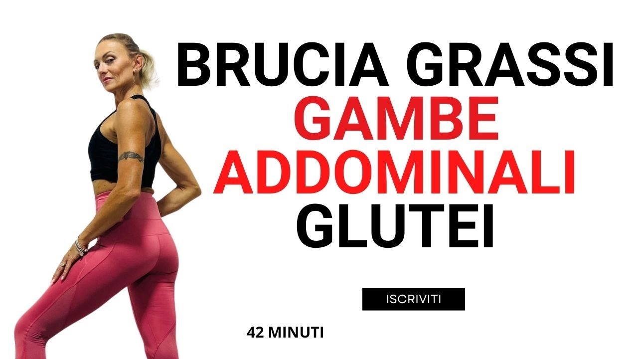 GAG Workout Brucia Grassi: Gambe, Addominali e Glutei in Forma in 15 ...