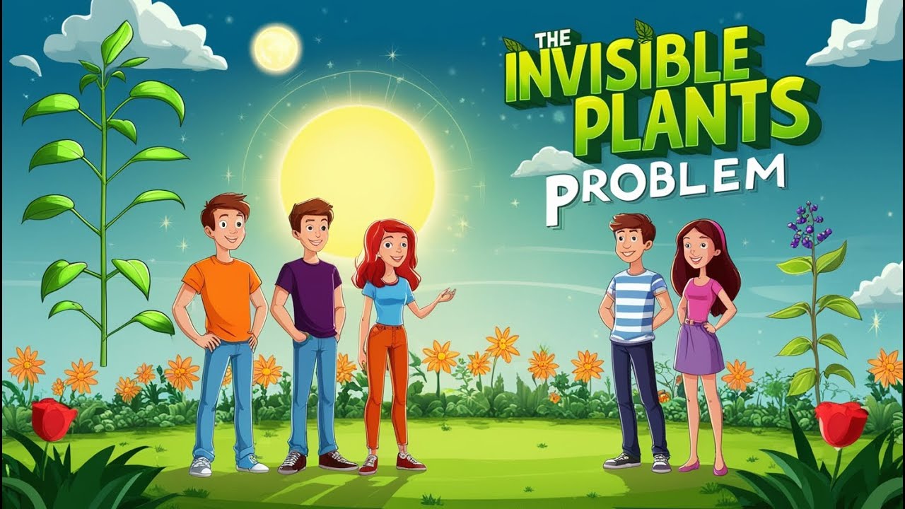 THE PROBLEM OF INVISIBLE PLANTS STORY - YouTube