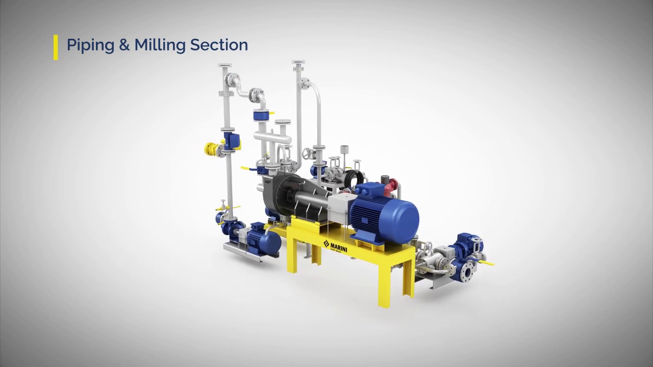 MARINI emulFALT Bitumen Emulsion Plant Animation - YouTube