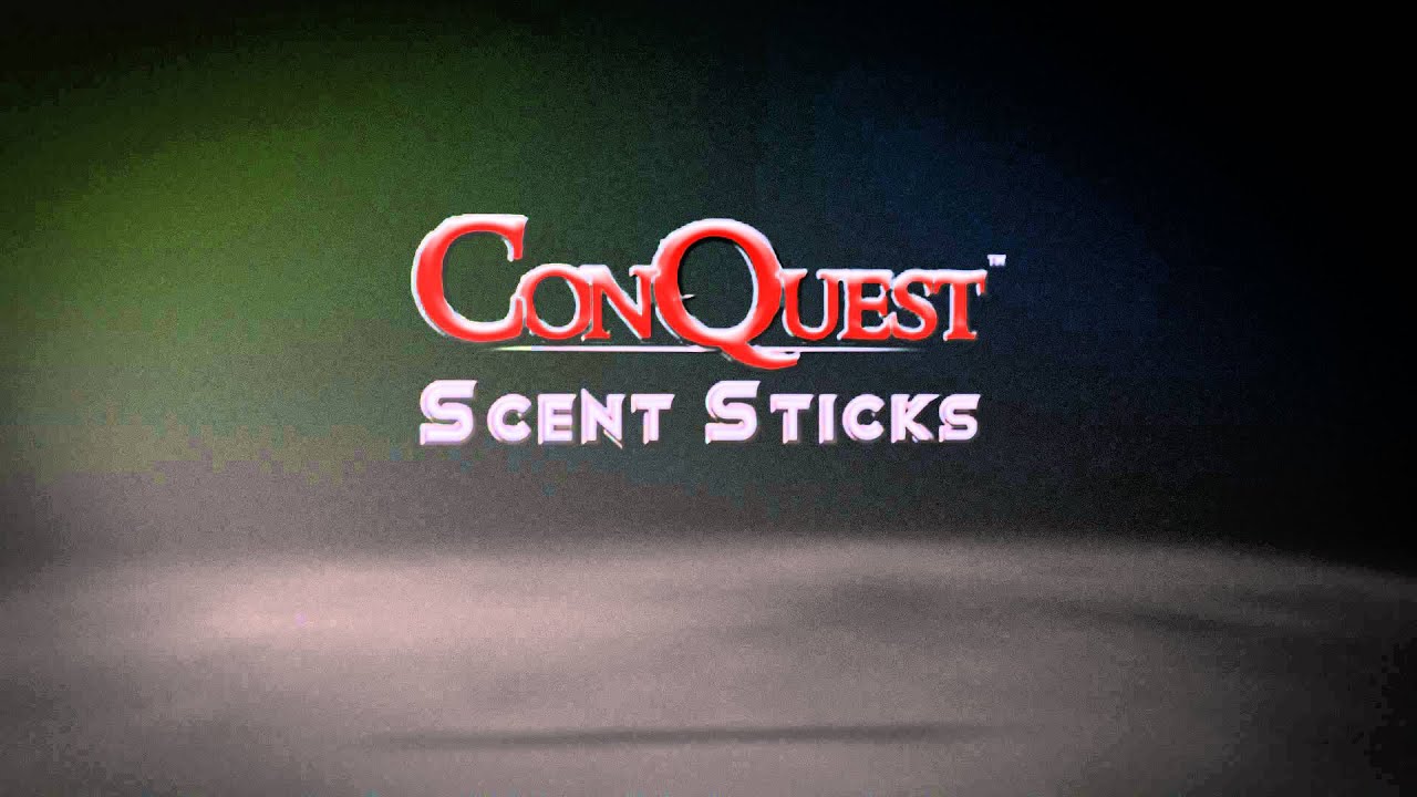 Conquest Scent Sticks Logo - YouTube