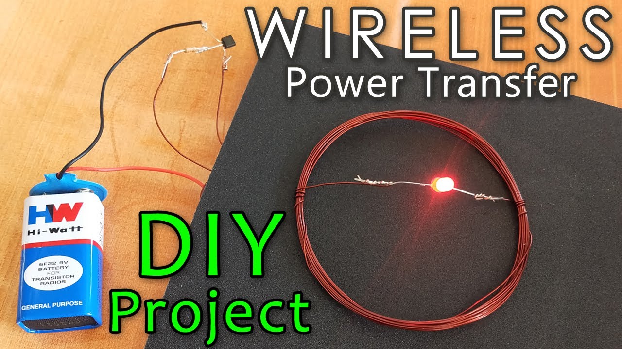 Wireless power transfer project tutorial - YouTube