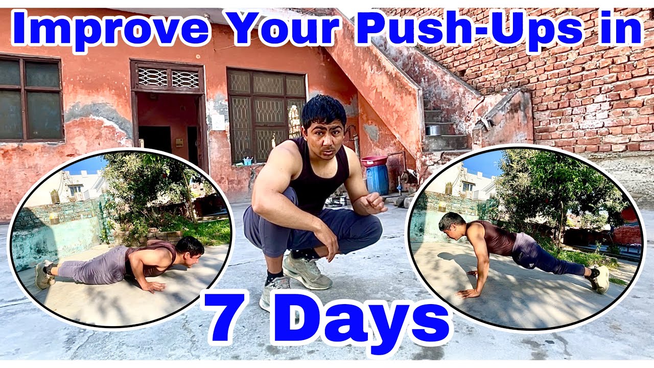 “Push-ups में Reps कैसे बढ़ाएं? | 7 दिन में Push-ups Improve करें ...
