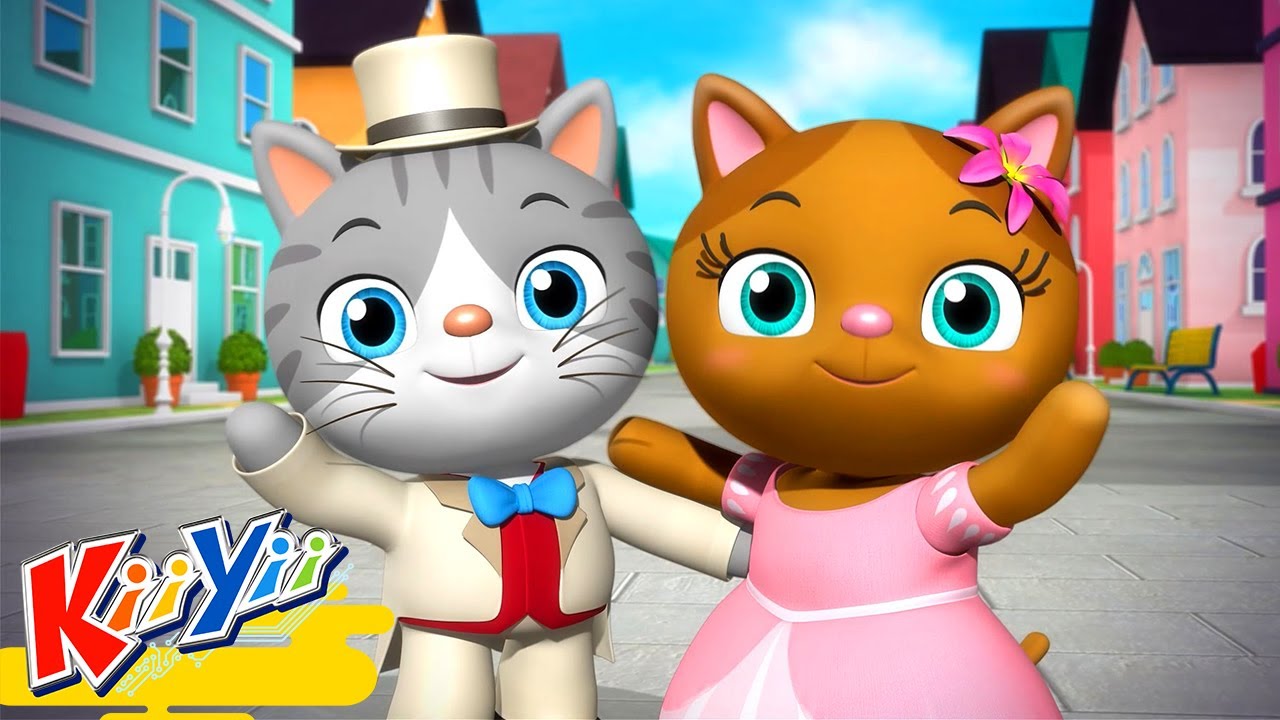 Mr Cat | Kids Learning | ABCs and 123s | KiiYii | Nursery Rhymes & Kids ...