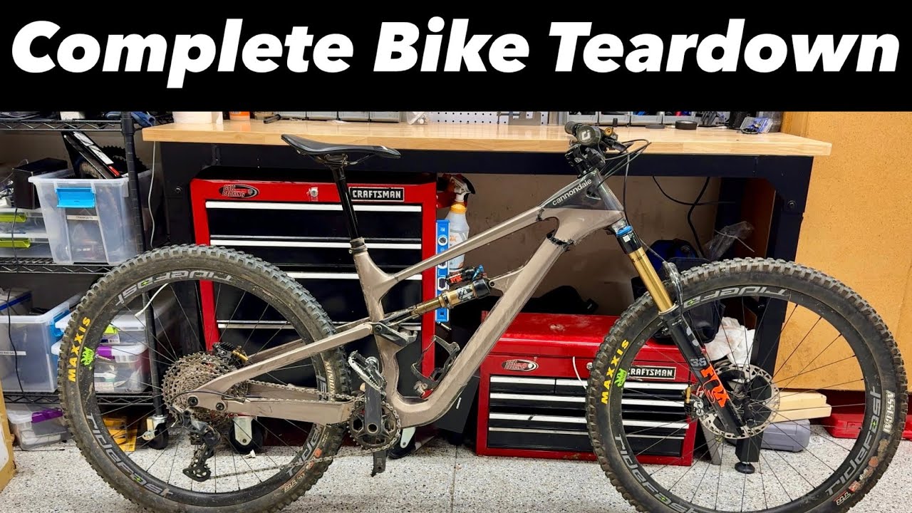 How to Disassemble a Mountain Bike in Under 10 Minutes - YouTube