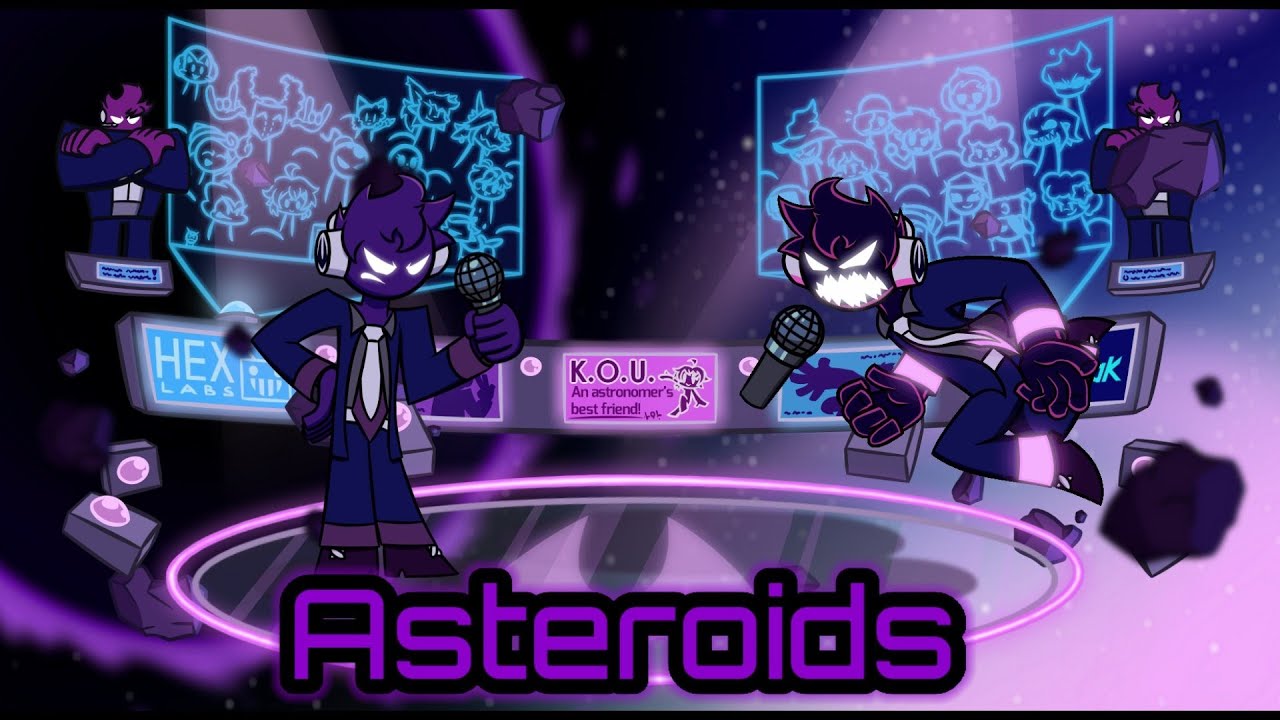 Void Vs A.C Void Fnf Asteroids But A.C Void Sings It - YouTube