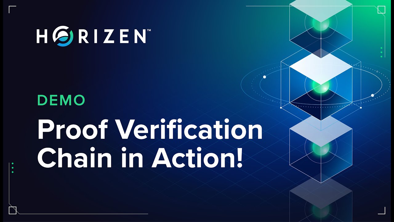 Horizen: Web3’s Modular Proof Verification Chain (Demo) - YouTube