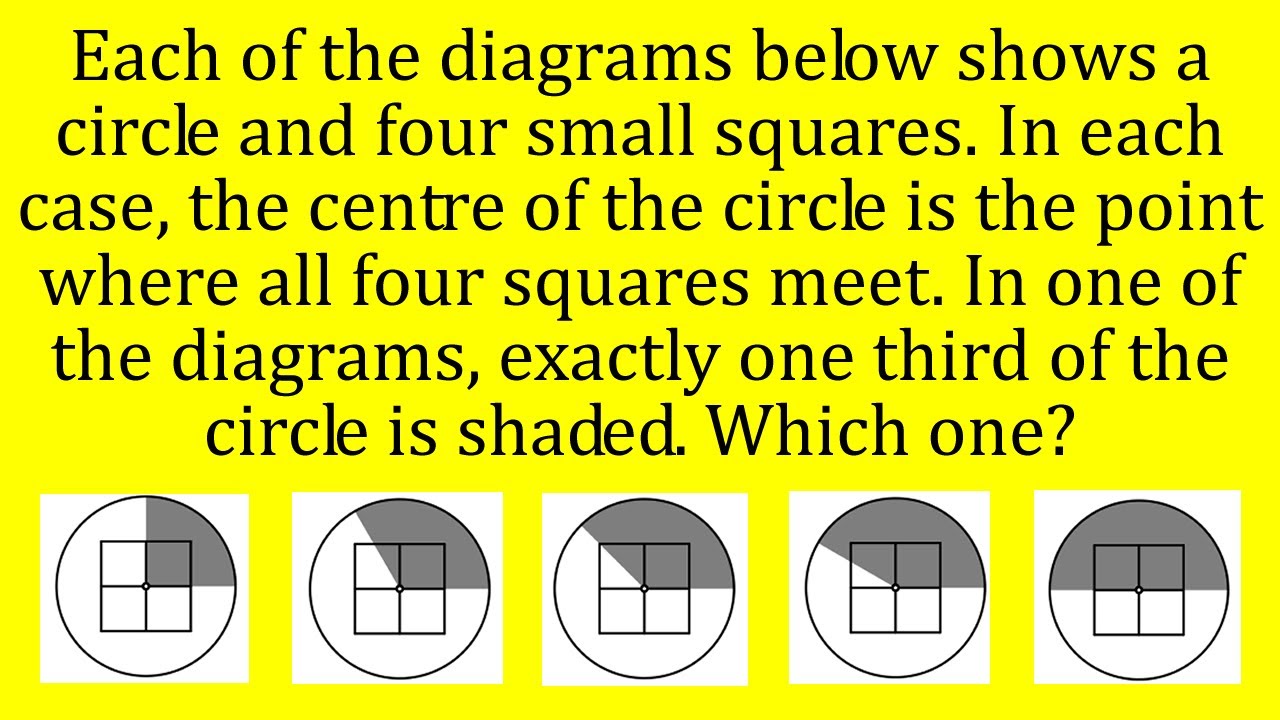 IMC 2017 q2 (UK Intermediate Maths Challenge) - YouTube