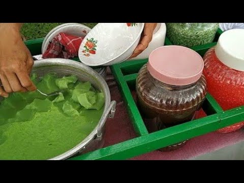 Selalu Viral Es Bubur Sumsum Legendaris | kuliner subang | Indonesian Street Food - YouTube