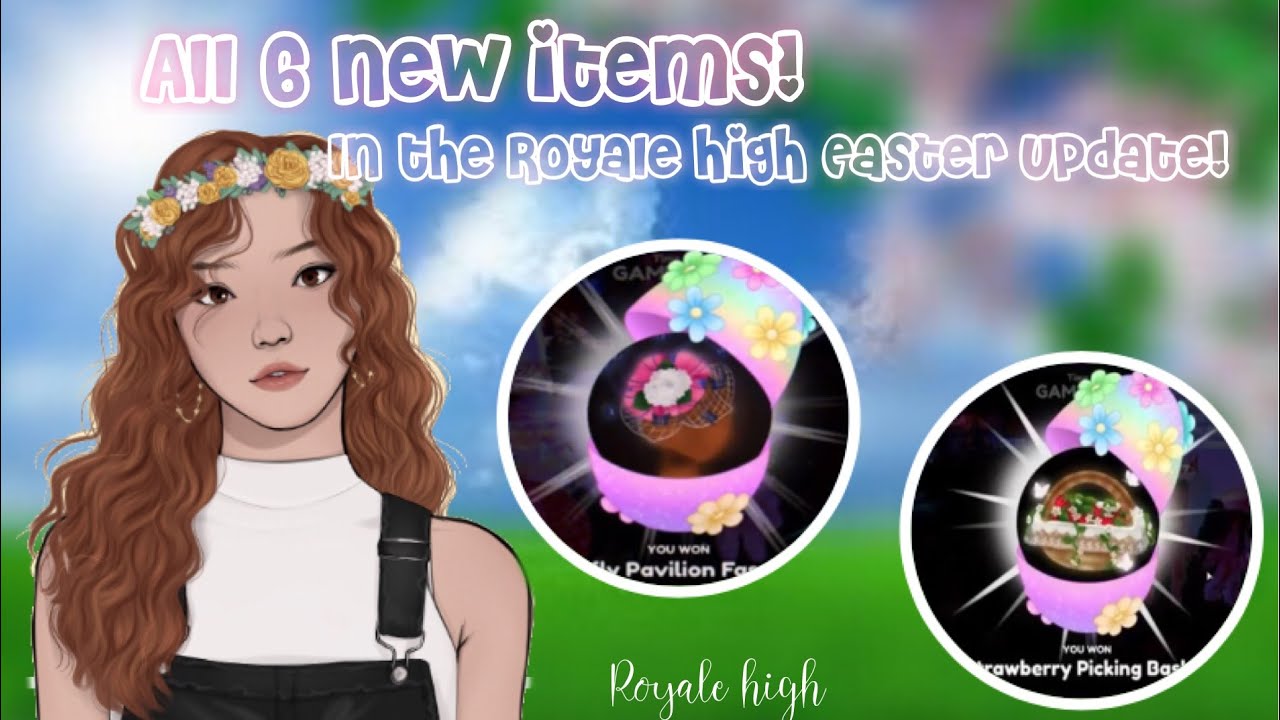 All *New 6* items in the Easter Update! ~ Royale High ~ The Royale ...