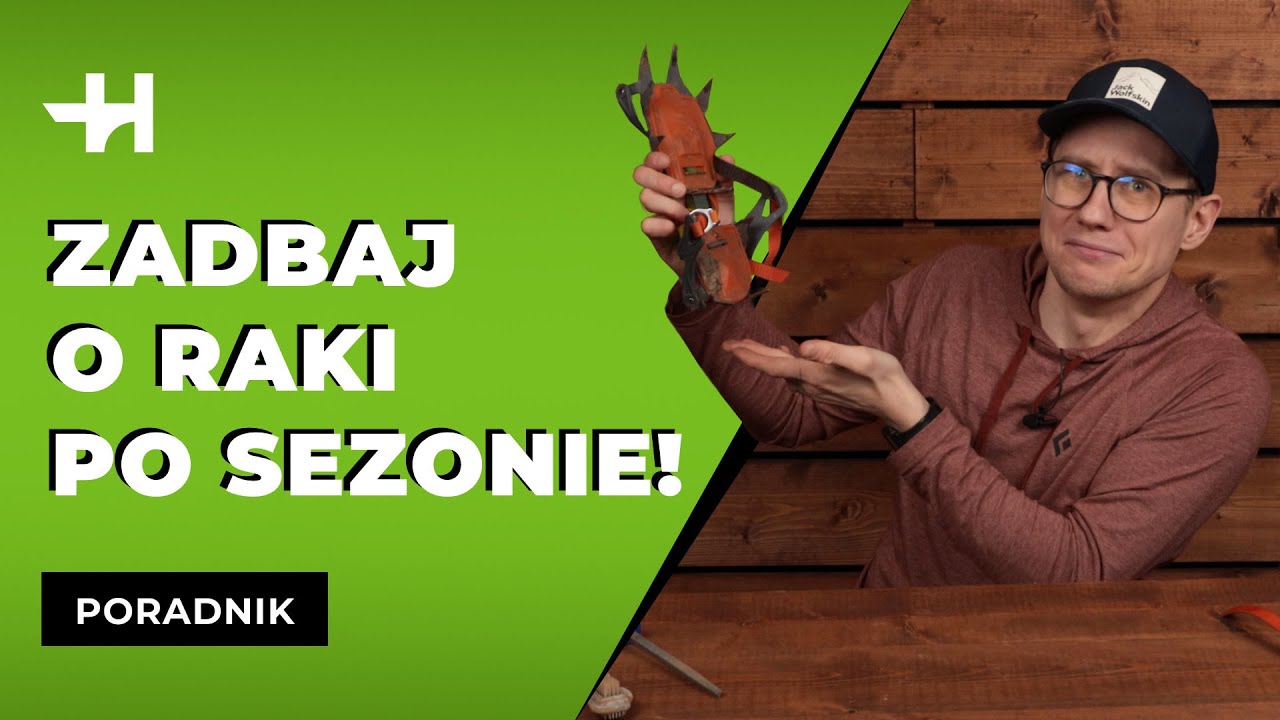 Jak dbać o raki? Czyszczenie, ostrzenie, konserwacja [Horyzont] - YouTube