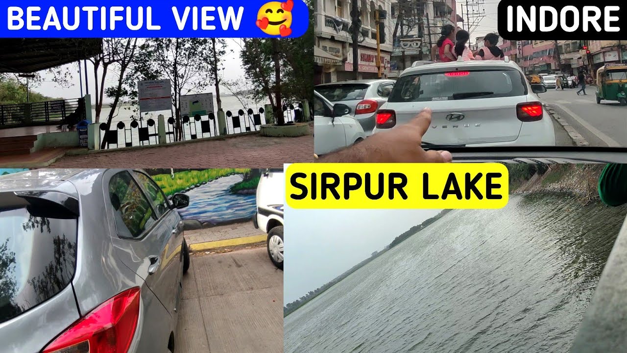 Sirpur lake indore 😍 best lake view in indore || Motor Wheels || - YouTube