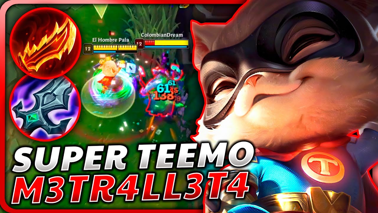 😈¡USO la *MAYOR GUARRADA* de la TOPLANE con el REWORK de TEEMO y la ...