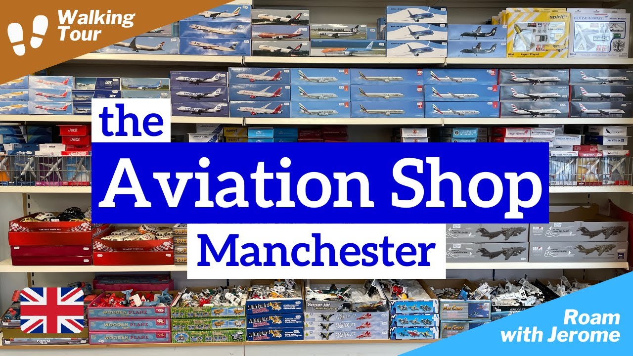 THE AVIATION SHOP MANCHESTER 🇬🇧 | RUNWAY VISITOR PARK | CONCORDE HANGAR ...