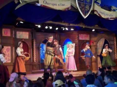 Princess Fantasy Fair Royal Theater Rapunzel Tangled show 7-4-13 - YouTube